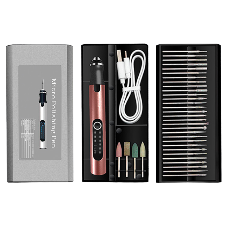 Portable Rechargeable Electric Engraving Pen Tool Kit For Metal Glass ...