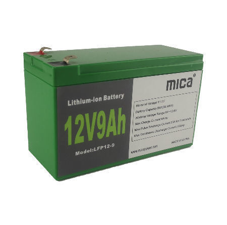 Mica Power 12v 9ah 12ah 15ah Deep Cycle Lipo4 Lifepo4 Lithium-ion ...