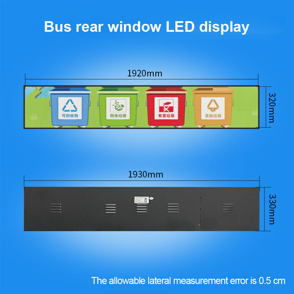Customized Color And Dimension Bus Station Broadcaster Led Digital ...
