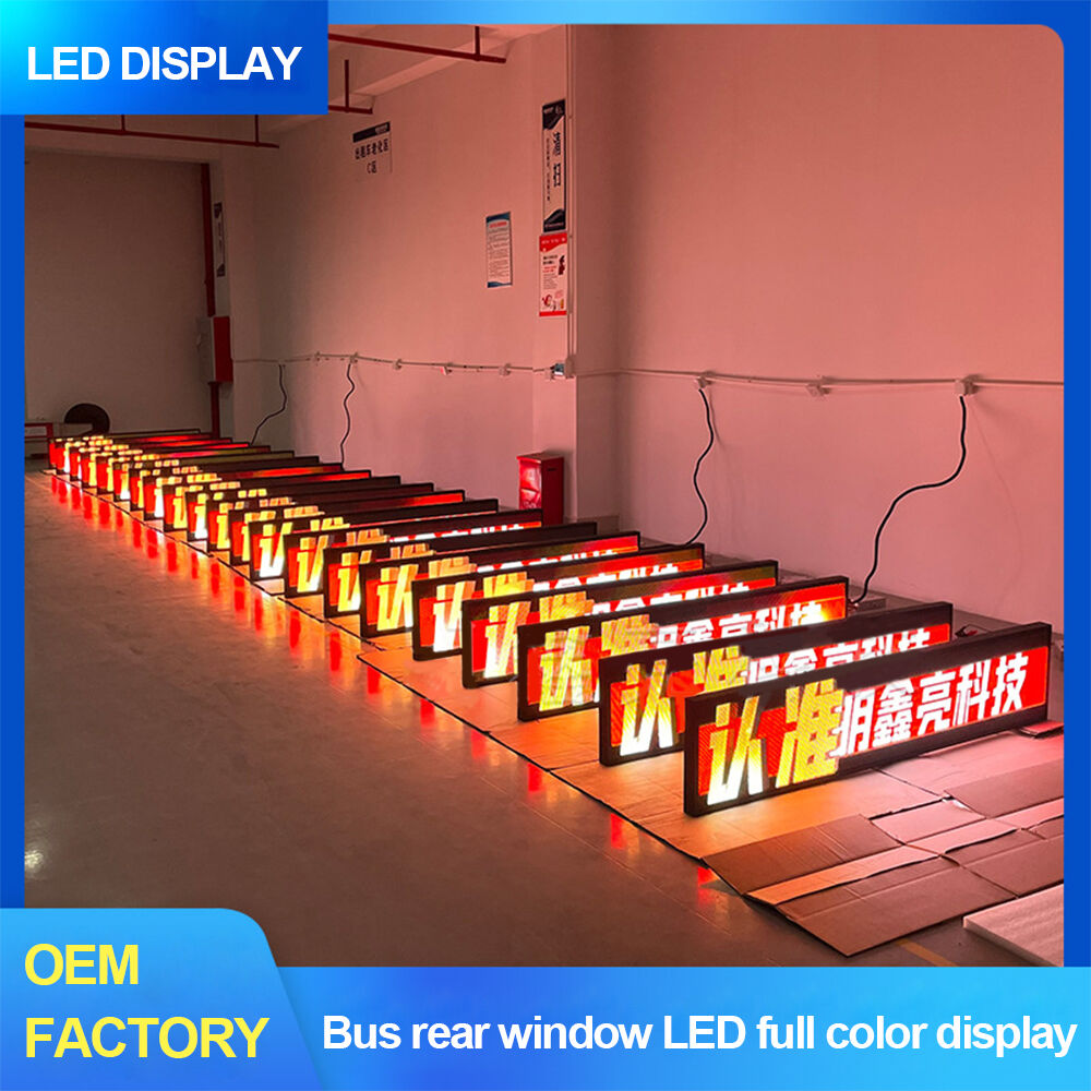 Customized Color And Dimension Bus Station Broadcaster Led Digital ...
