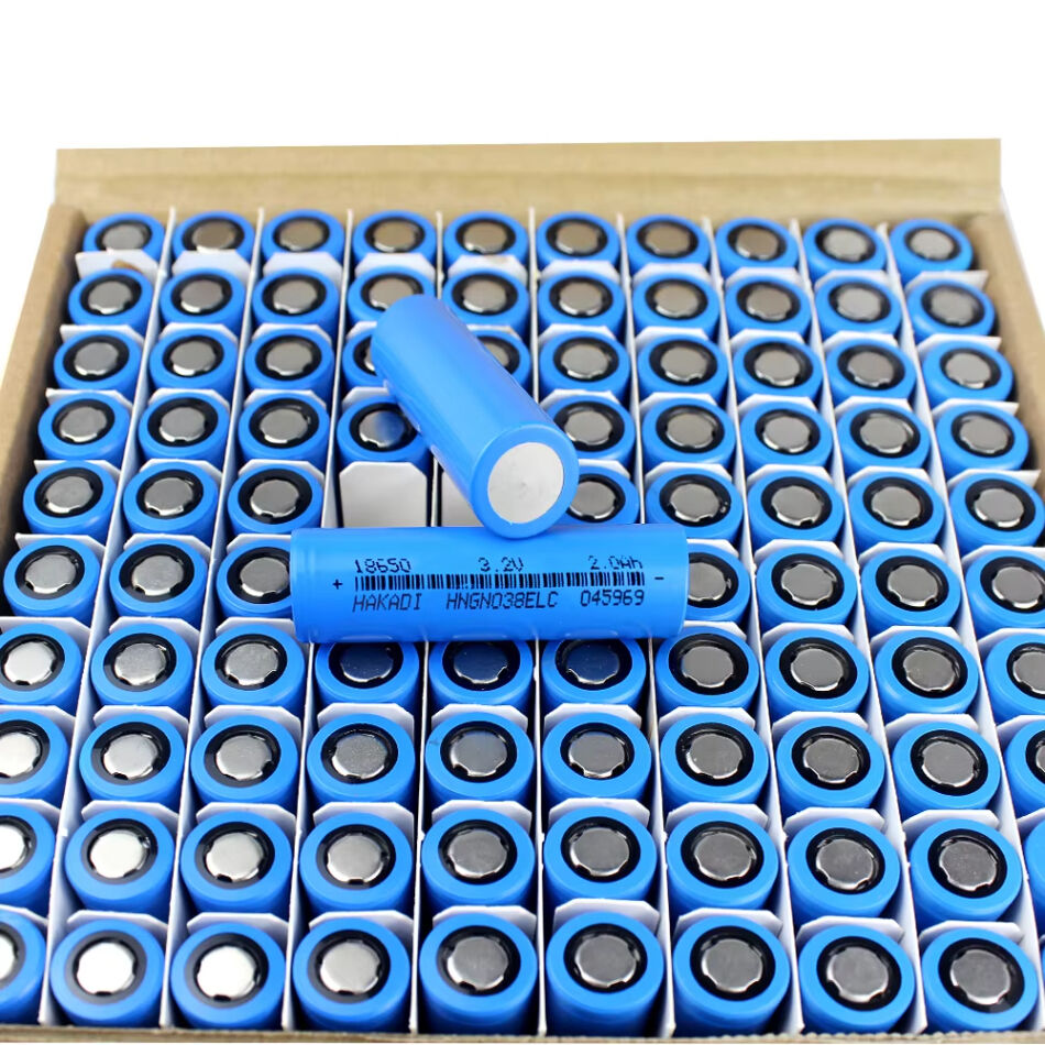 Hot Sell 3.2v 2000mah 18650 Rechargeable Lifepo4 Batteries Lithium Cell ...