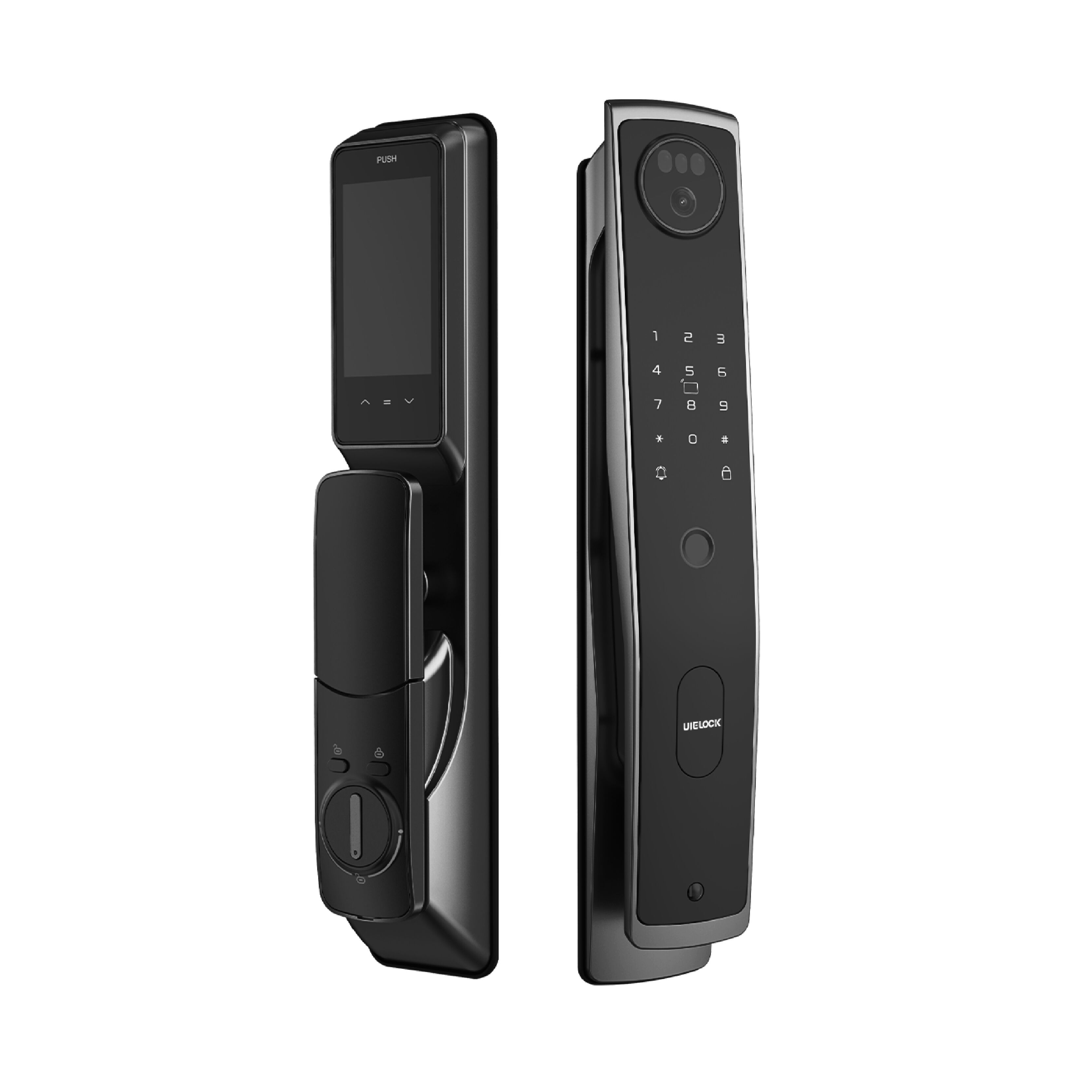 Uielock Qb50 Tuya Smart Wifi Automatic 3d Face Recognition Fingerprint ...