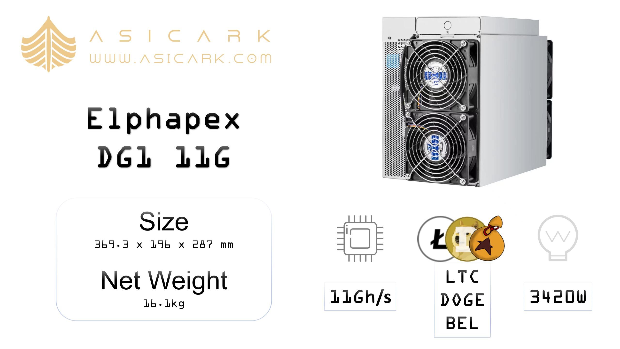 Elphapex Scrypt Dg1 11g Ltc+doge+bel Miner - Buy China Wholesale Dg1 ...