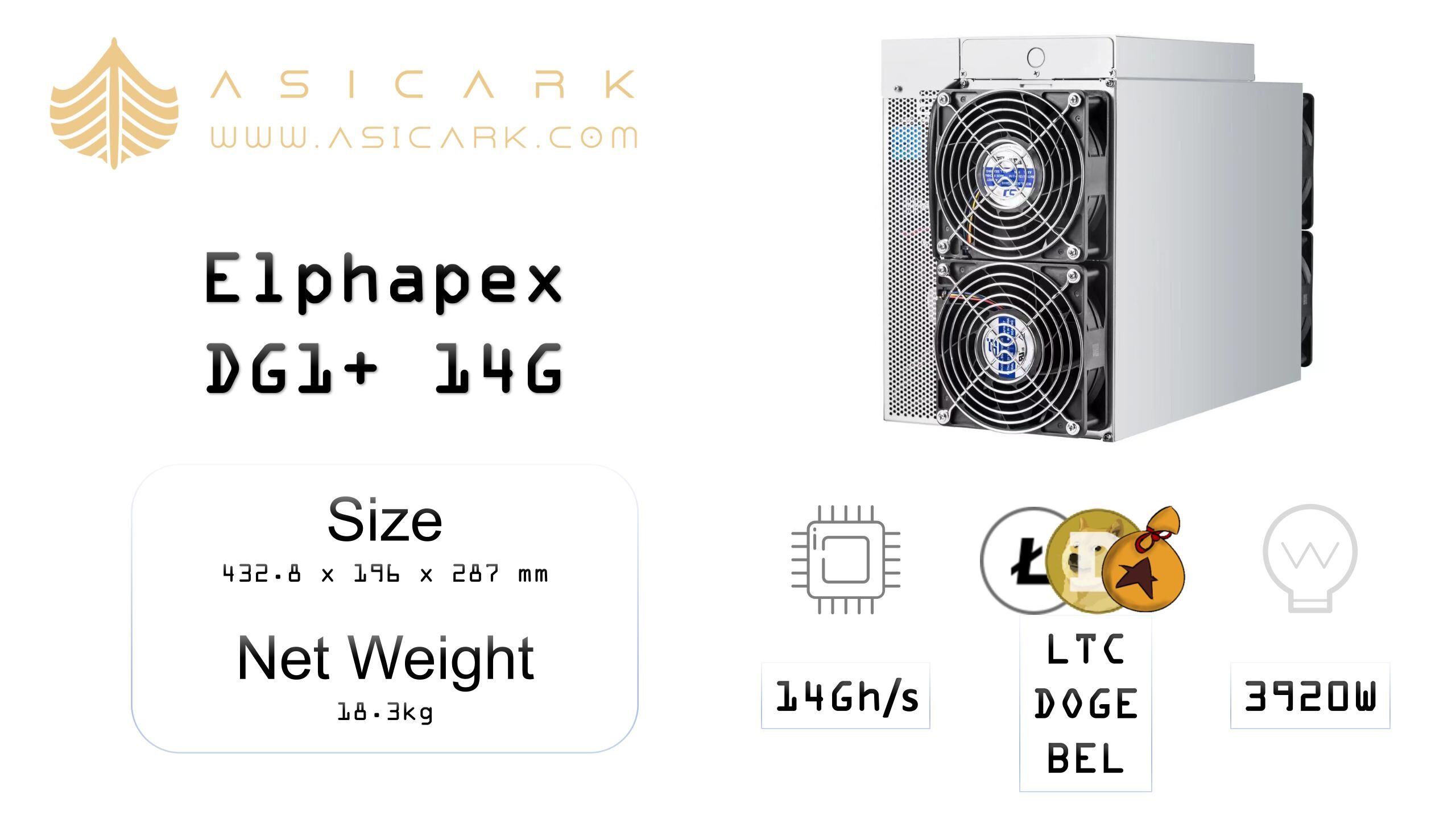Elphapex Scrypt Dg1+ 14g Ltc+doge+bel Miner - Expore China Wholesale Dg1 Miner and Dg1+ 14g ...