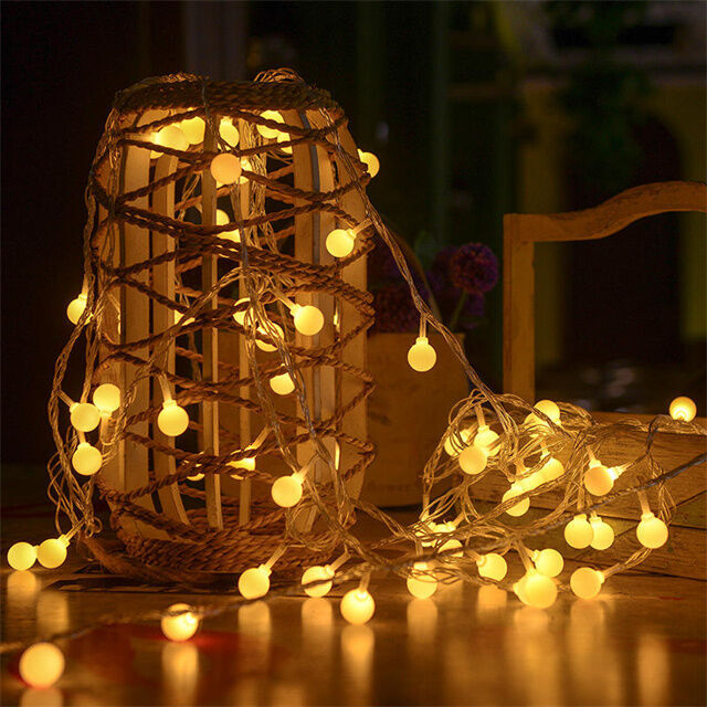 Wholesale Led String Lights Led 10 M 100 Led Ball Light Strings Garden ...