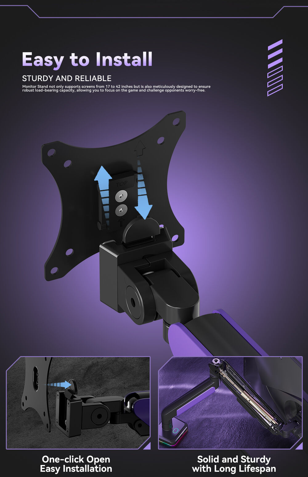 Buy China Wholesale Oem Factory Monitor Arm Withusb And Type C Height ...