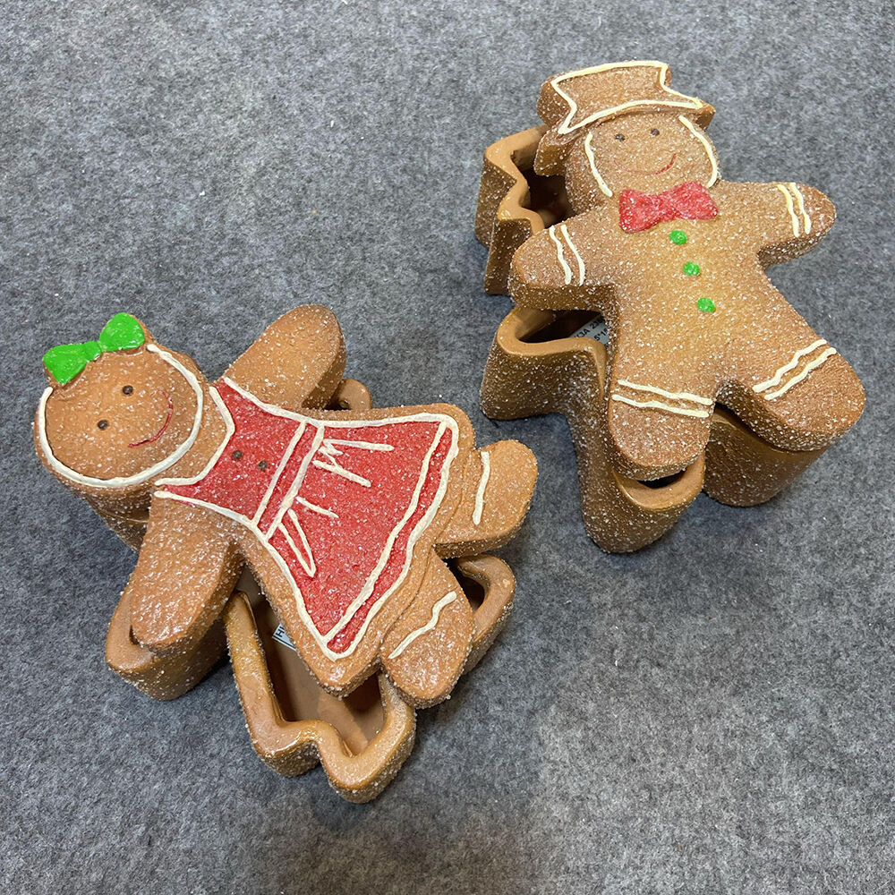 Custom Resin Gingerbread Man Boxbaby Keepsake Boxes & Tins As A ...