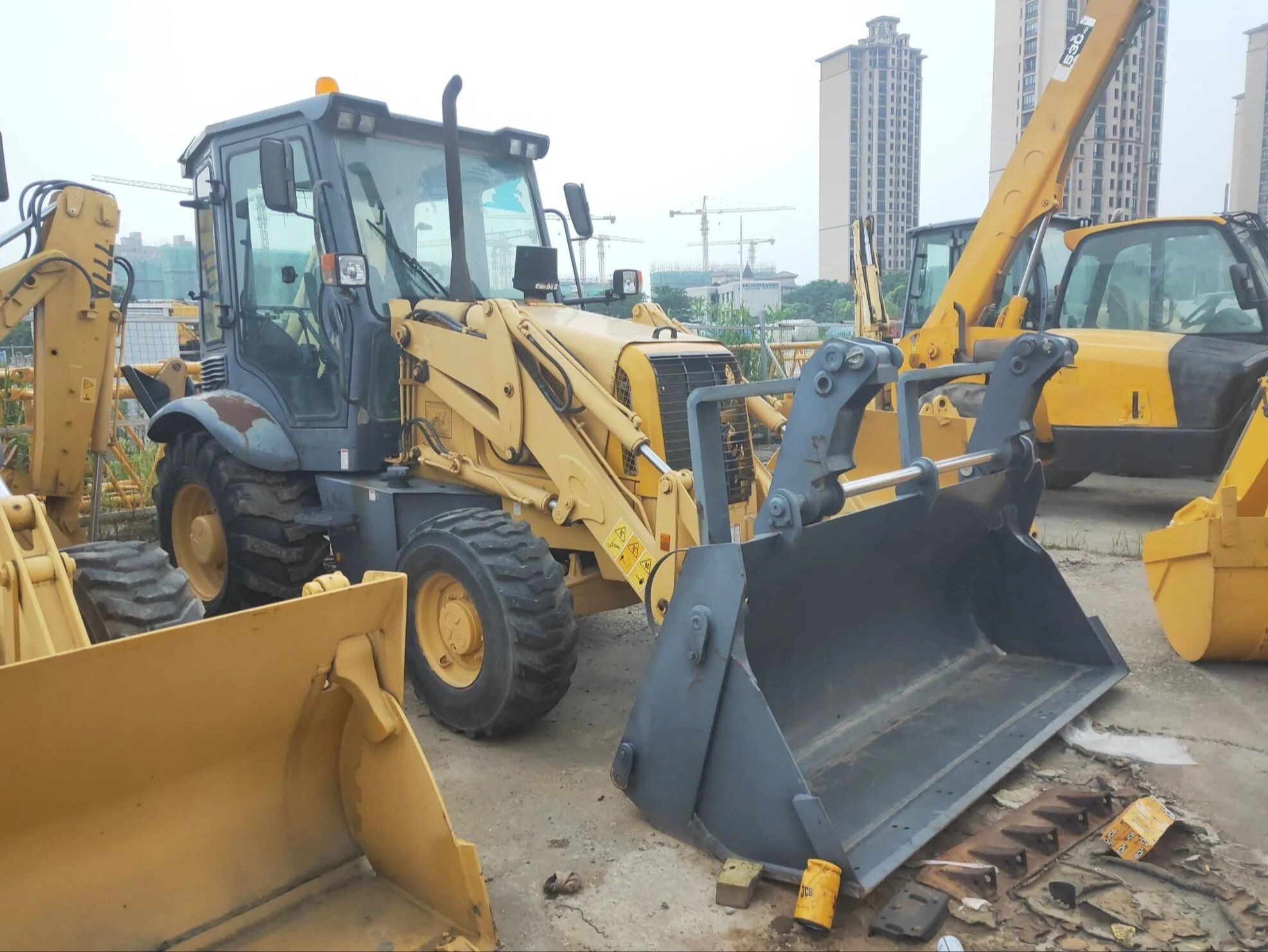 8 Ton Backhoe Loader 766a Mini Backhoe Loader Diesel Flexible And ...