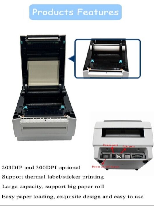 Bulk Buy China Wholesale 110mm Thermal Shipping Label Printer For Small ...