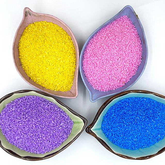High Quality Multicolor Sintered Colored Sand - China Wholesale ...