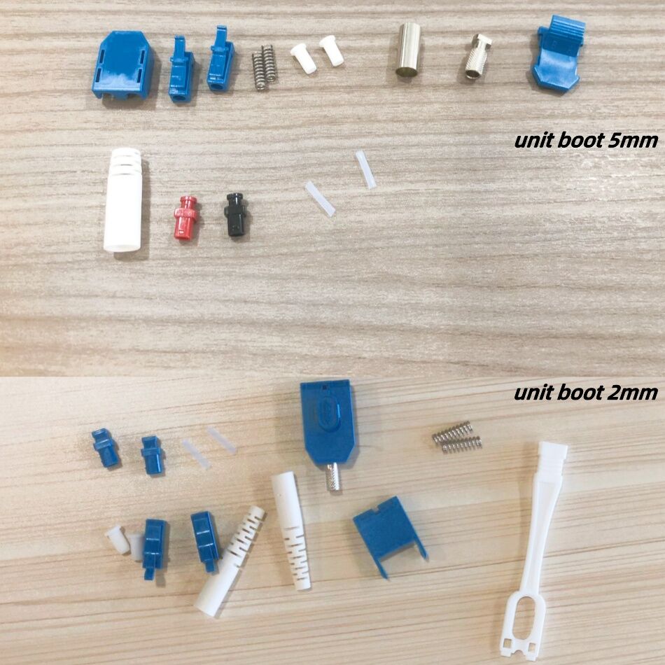 Ftth Connector Parts Sc Lc Upc Apc Connector Kit Bulk Spare Fiber Optic ...