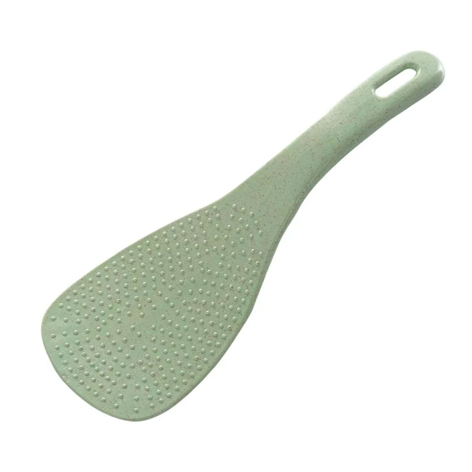 Kitchen Ladle Rice Paddle Meal Spoon Household Non Stick Wheat Straw Pp ...