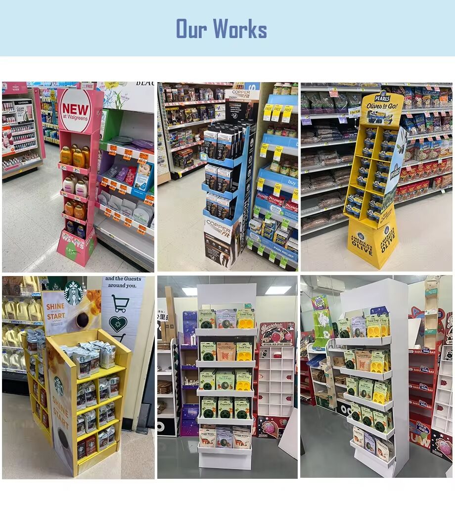 Custom Accessories Pegboard Rack Carton Floor Hanging Display Racks ...