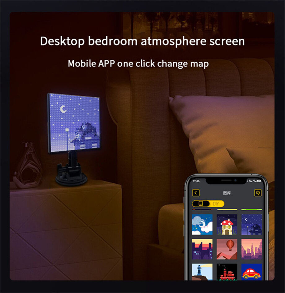 High Resolution 64x64 Pixel Led Smart Screen Car Rear Window Display ...