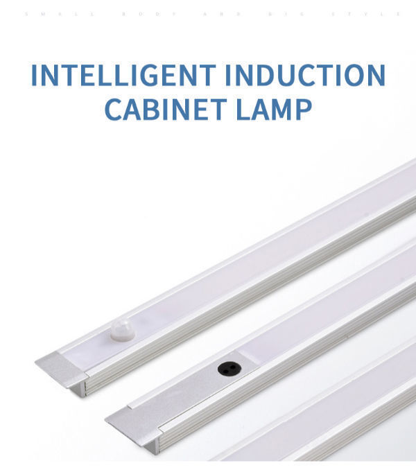 Cabinet Light Dc12v 120pcs Rectangle Led Wardrobe Induction Lamp Motion ...
