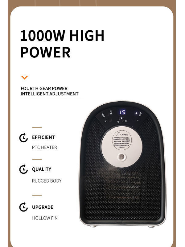 Portable Electric Heater 1000w Humidifier Desktop Indoor For Home ...