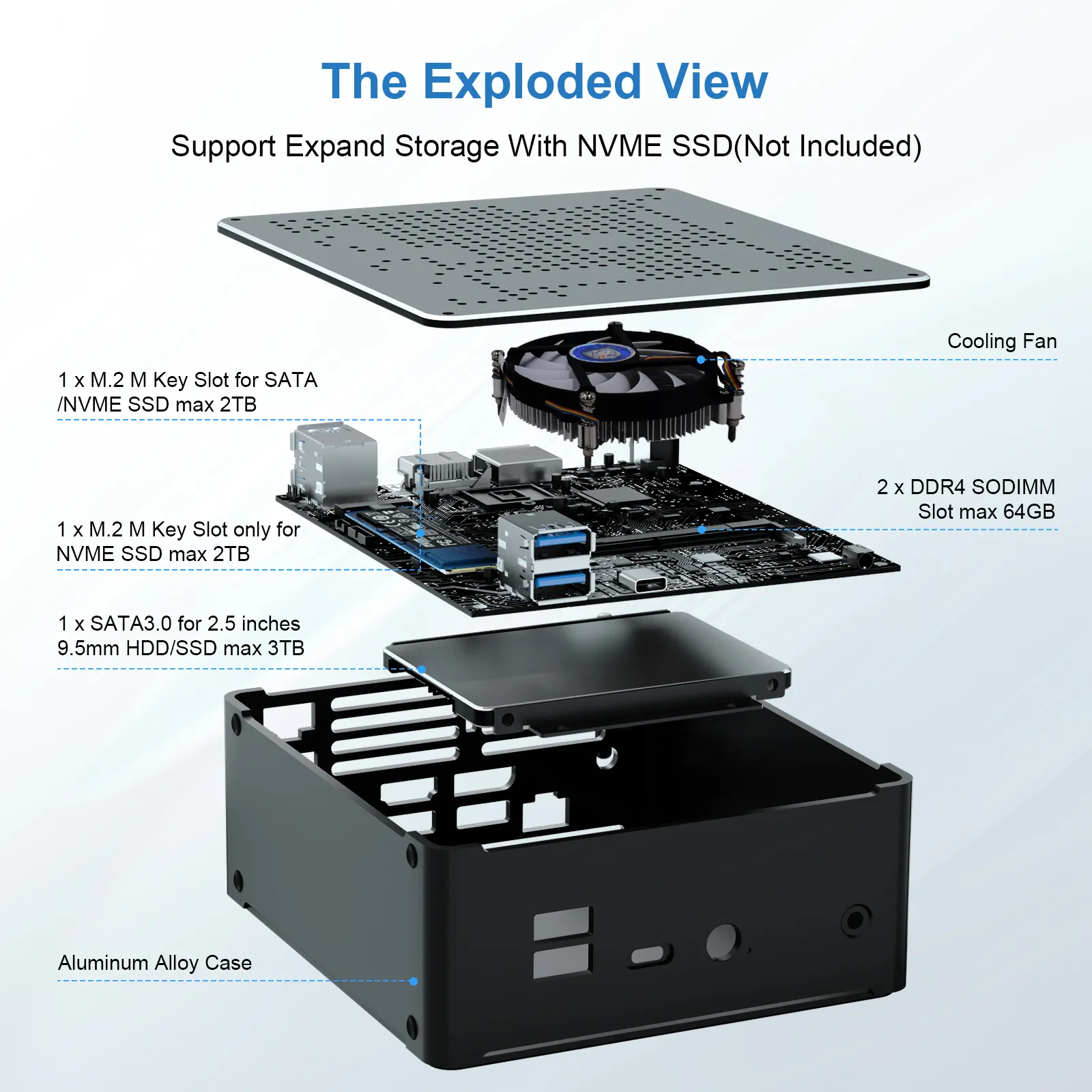 Hystou Core I9 Mini Pc 8950hk - High-performance Gaming Desktop With 4k ...