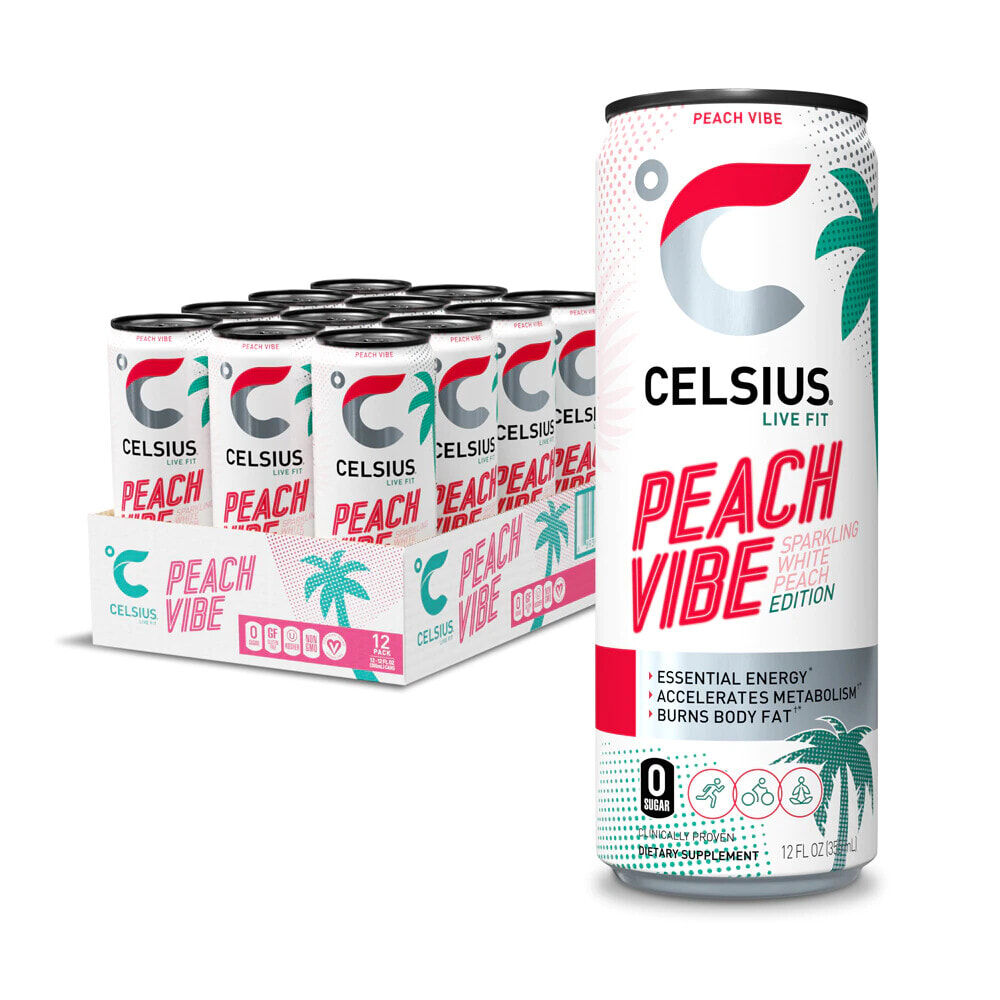Celsius Energy Drinks 12 Fl Oz (pack Of 12) In Stock For Sale Online ...