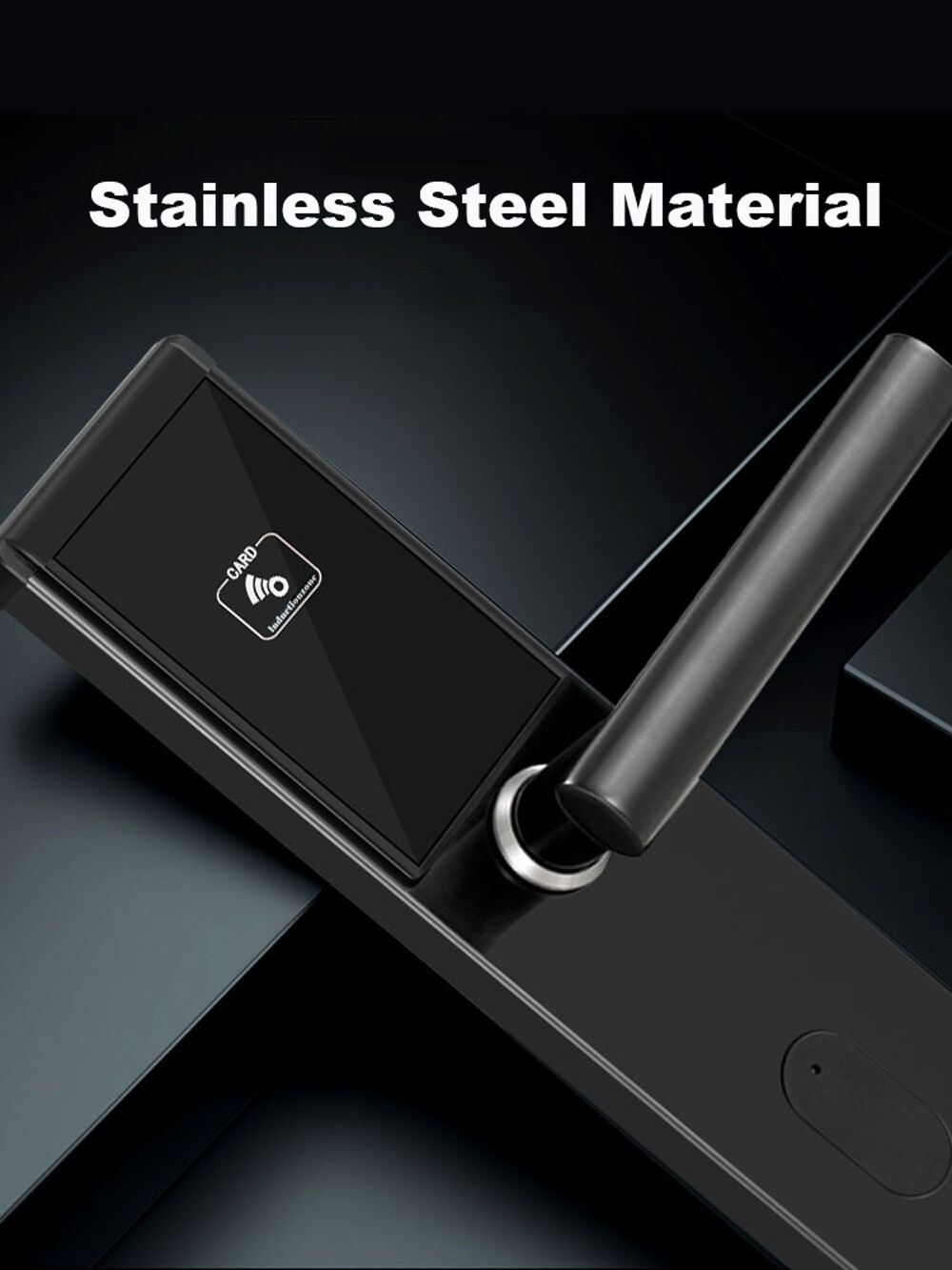 Lc2023 Smart Handle Locking Systems With Rfid Swipe Card And Key High ...