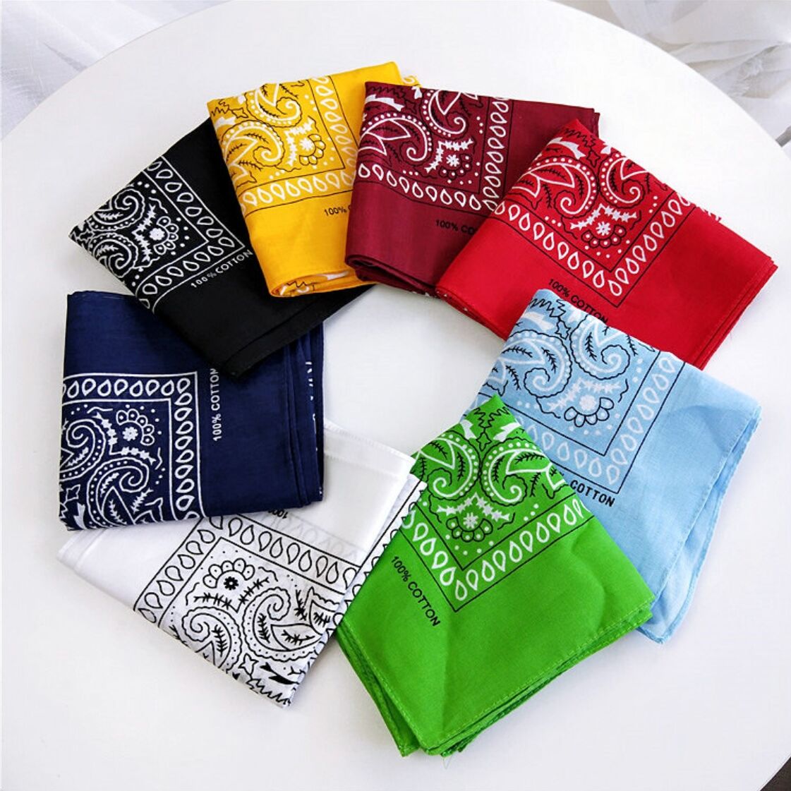 Buy China Wholesale Small Square Silk Scarf For Women, Spring, Autumn ...