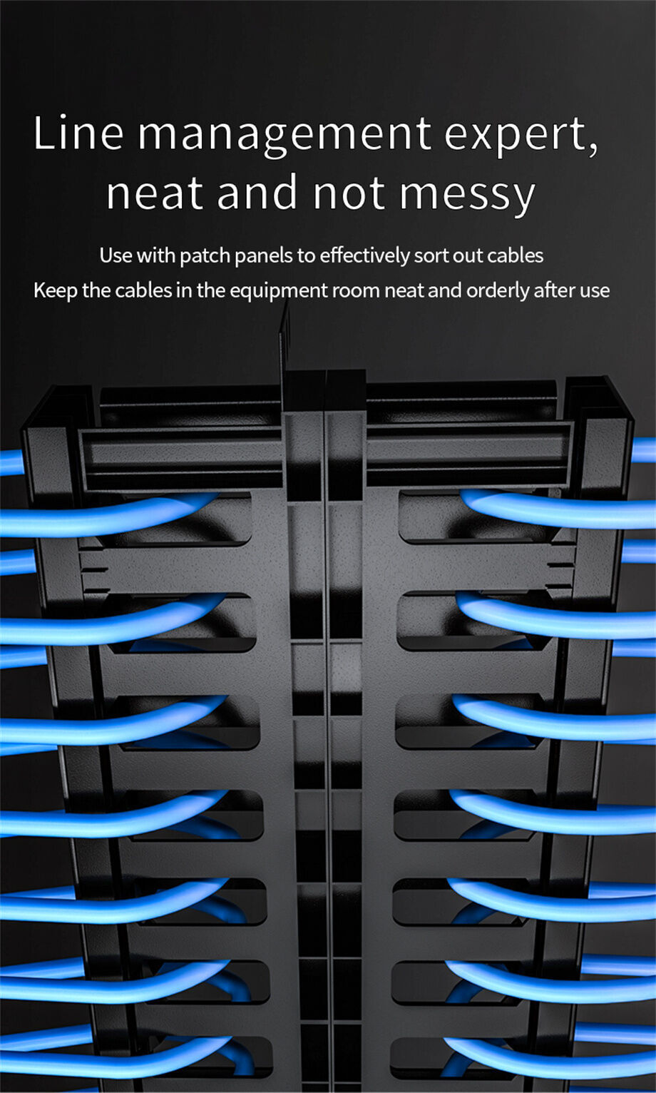 Aipeng High Quality Cat6 Patch Panel 24 Port Network Utp Cat6 1u 19 ...