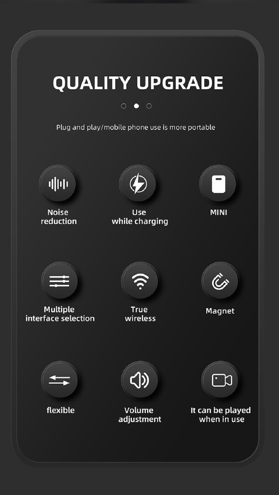 Bulk Buy China Wholesale 1 To 2 Wireless Microphones Ai Noise Reduction ...