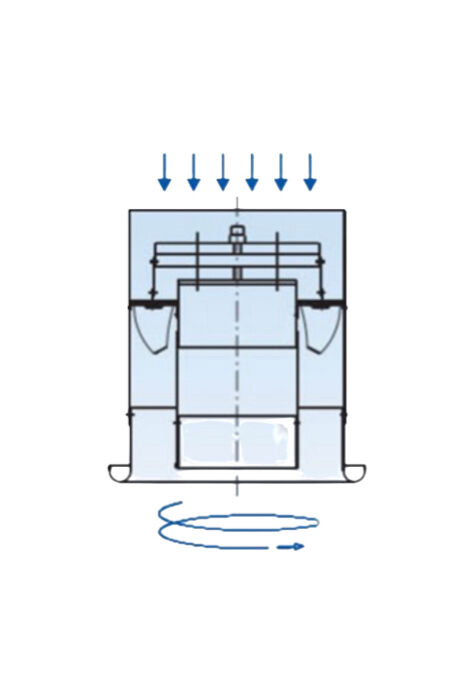 Customize Aluminum Round Swril Air Diffuser Temperature Sensing Swirl ...