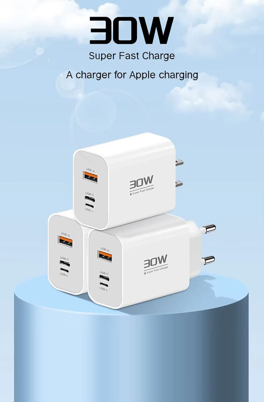 4-ports Pd 200w 100w Gan Charger Usb C Power Adapter Type C Super Fast ...