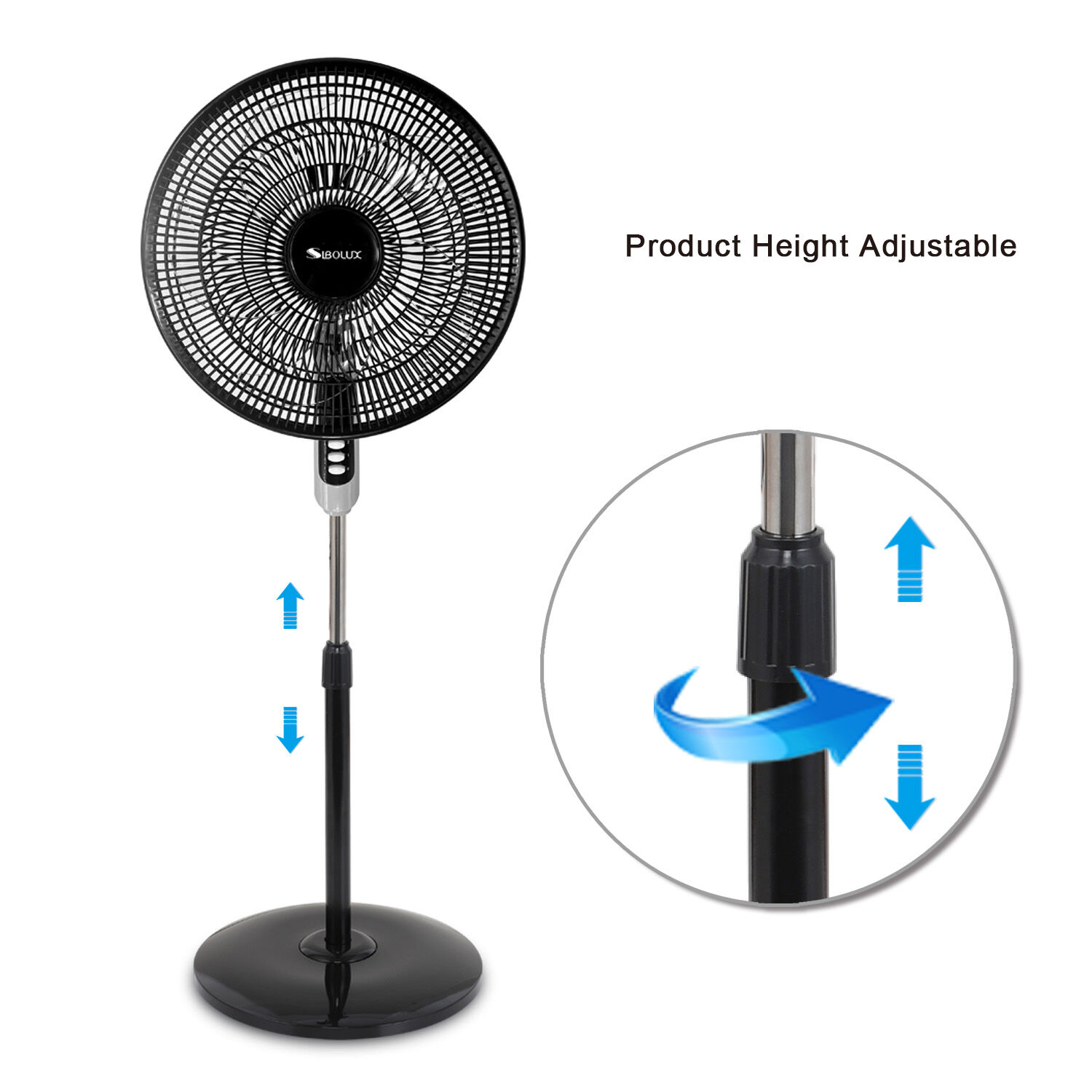 Ventiladores Floor Industrial Stand Fan 18 Inch Electrical Cooling Fan ...