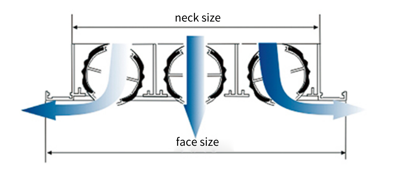 Factory Price High Quality Brand Product Ventilation Aluminum Linear Slot Supply Air Diffusers ...