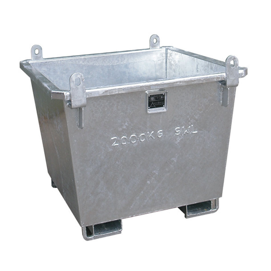 Crane Lift Skip Waste Bin With Lifting Lugs Crane Bin M-scb - Expore ...