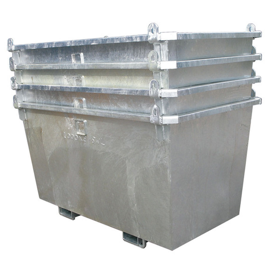 Crane Lift Skip Waste Bin With Lifting Lugs Crane Bin M-scb - Expore ...