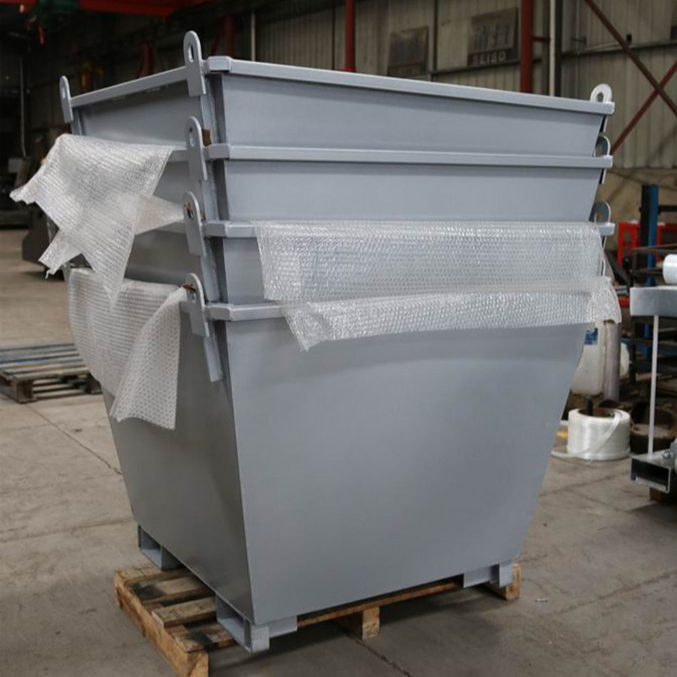 Crane Lift Skip Waste Bin With Lifting Lugs Crane Bin M-scb - Expore ...