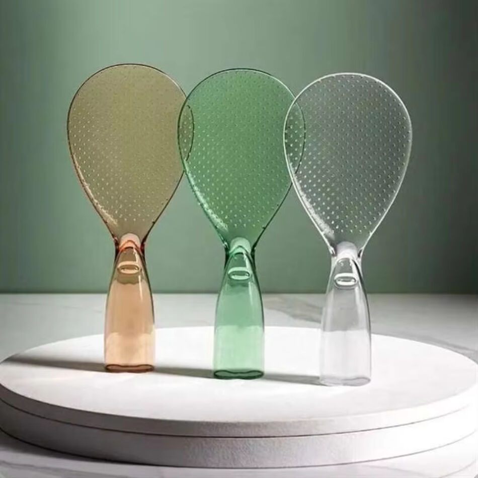 Kitchen Standing Rice Spoon Plastic Non-stick Pot Spoon Plastic Rice Scoop - Expore China ...