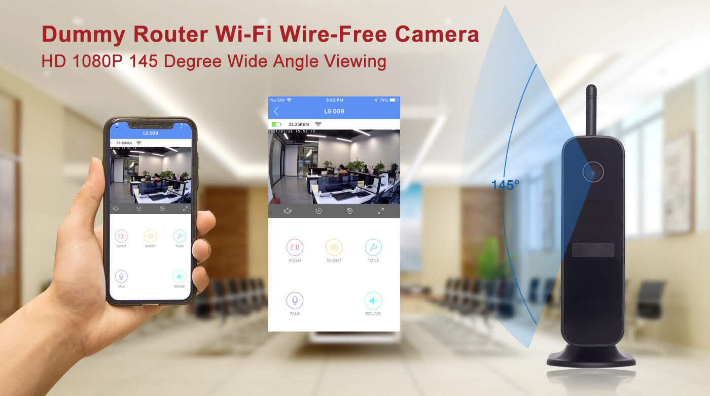 Buy China Wholesale Manufacturer Long Standby Hidden Wifi Router Camera ...