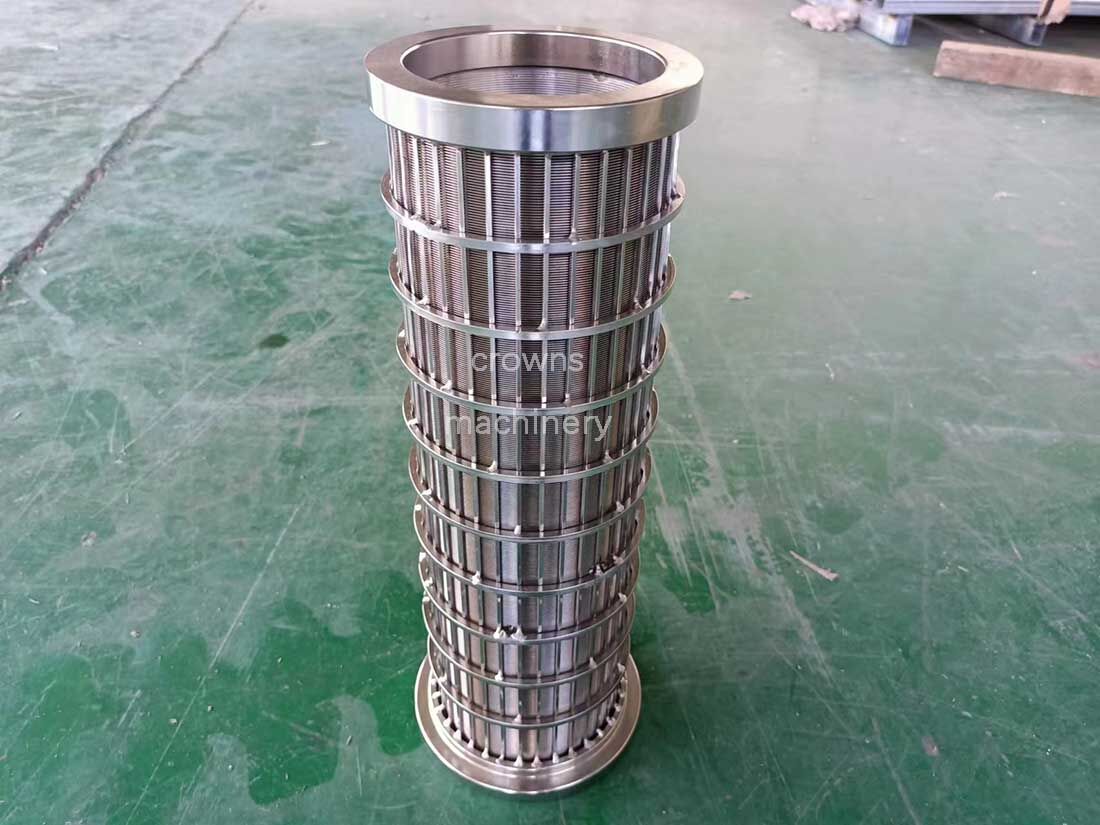 High Quality Durable Using Slot Screw Press Screen For Kitchen Waste ...