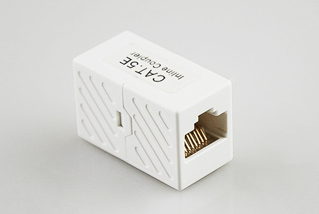 Rj45 Unshielded Metal Cat5e Cat6 Inline Coupler Rj45 Utp Cat.6 Inline ...