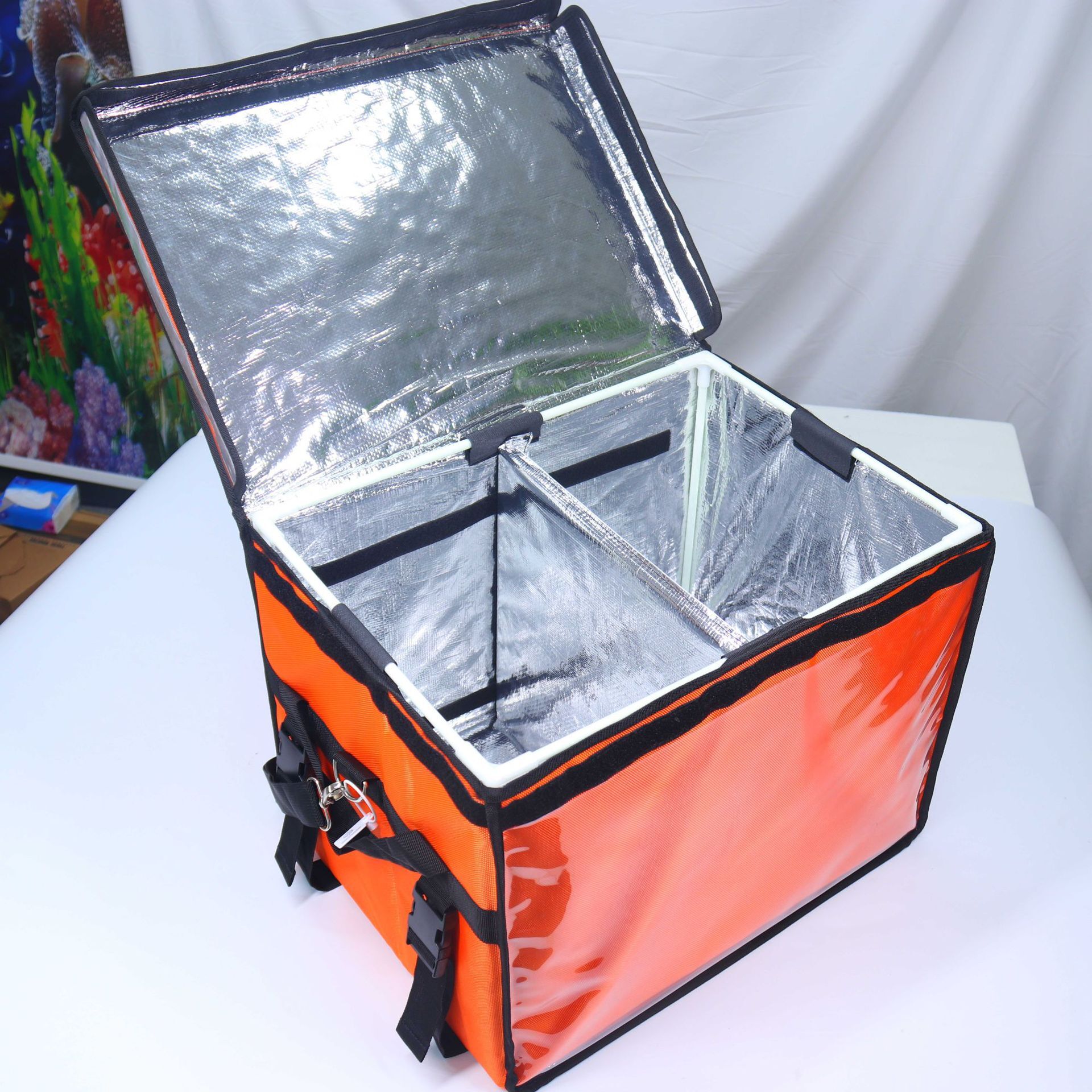 Customized Waterproof Insulated Motorcycle Thermal Bag For Delivery ...