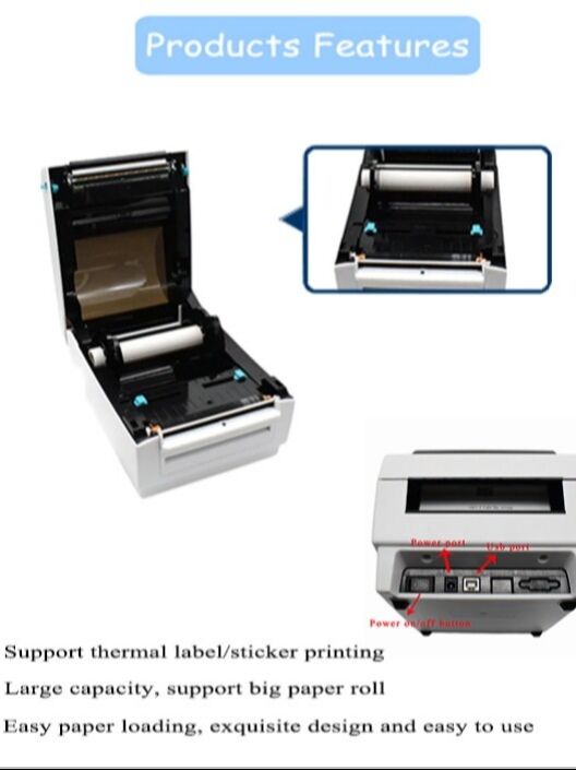 Bulk Buy China Wholesale High Quality 4inch Label Printer Auto Cutter ...