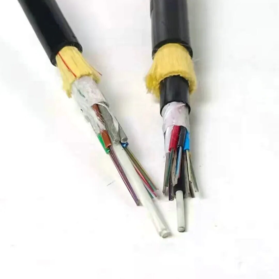 Ftth Fiber 1-288 Cores Adss Aerial Multicore Single Mode Frp / Steel ...