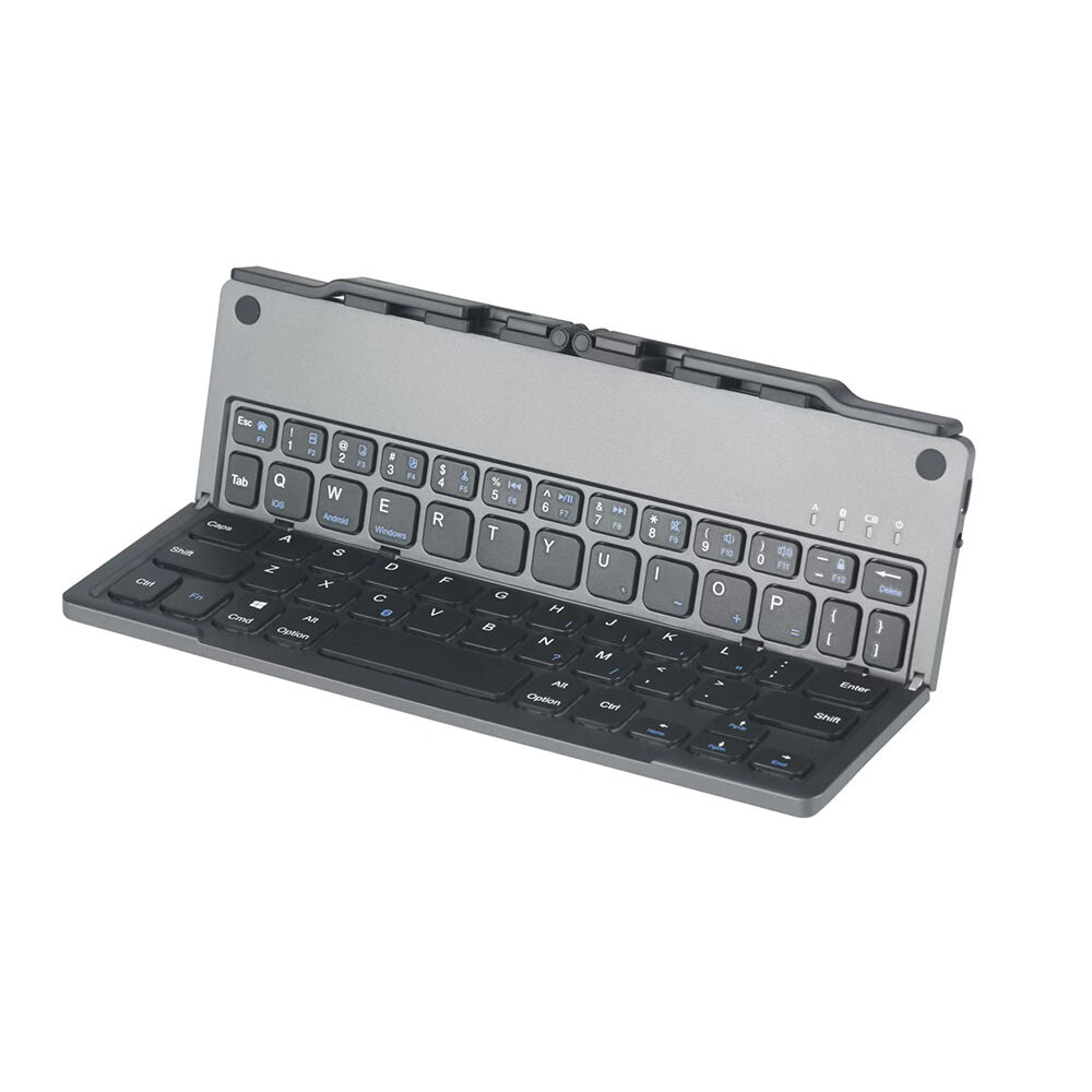 Small 60 Keys Harmonica Folding Wireless Bluetooth Keyboard With ...