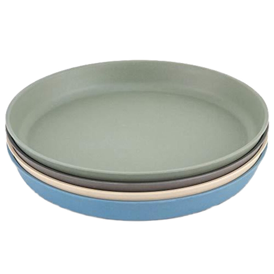 Buy China Wholesale Eco-friendly Natural Bamboo Fiber Dinnerware Set ...