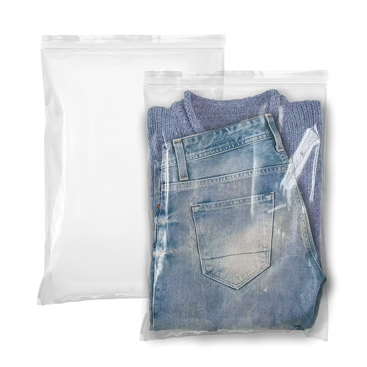 Buy China Wholesale Supplier Custom Logo Pvc Pe Bopp Plastic Garment ...