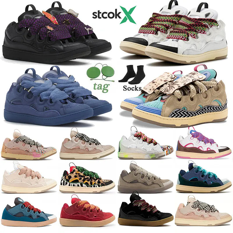 Designer Luxury Brand Men Women Chunky Sneakers Shoes Striped Vintage ...