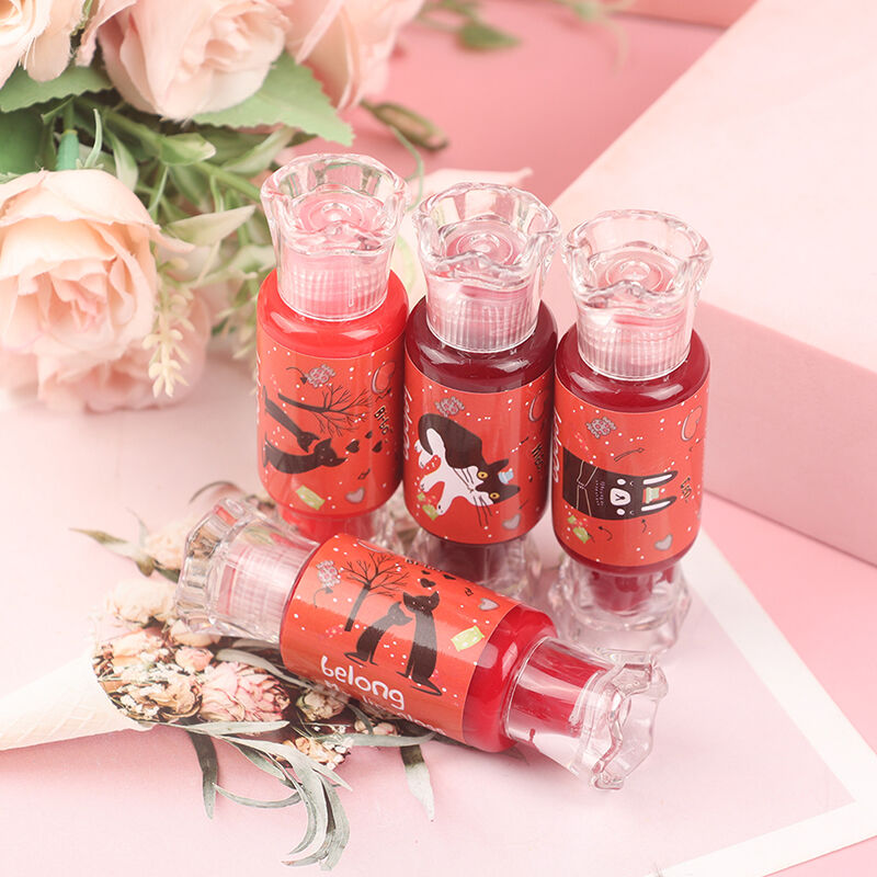 16 Colors Waterproof Lovely Lip Gloss Long Lasting Candy Dyeing Lip ...