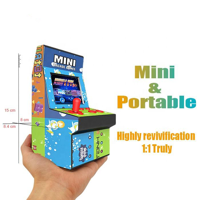 Classic Mini Portable Arcade Joystick Machine Classical Retro Style 200 ...