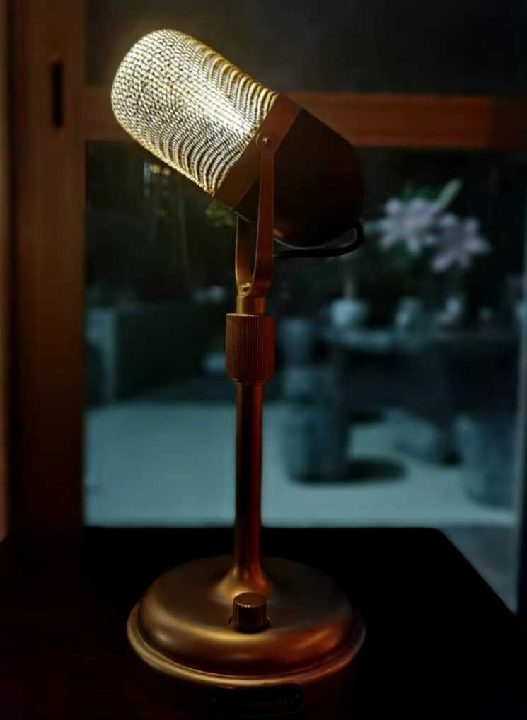 Factory High Quality Microphone Lamp For Home Office Decoration ...