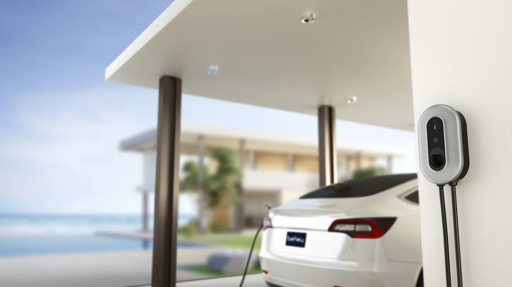 Ev Charger Charging Wall Box Unit Type 2 Rapid Ev Wallbox 32 Amp/22kw ...
