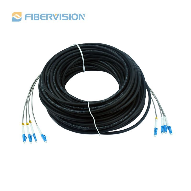 Fibervision Tactical Fiber Cable Fiber Optical Cable For Boardcasting ...