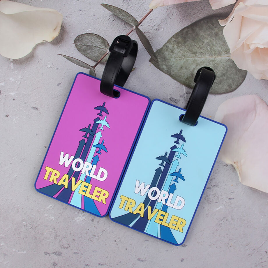 Ai-mich Custom Travel Luggage Tag Silicone And Baggage Identification ...